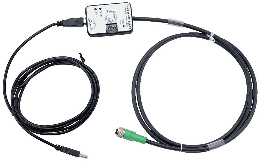 Fluidix Lub-VDT Inline Oil Condition sensor Modbus RTU 4...20 mA CANopen | Fluid.iO